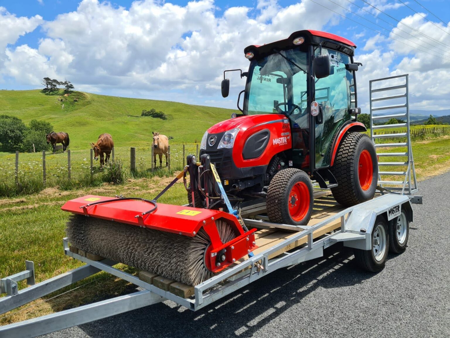 Ace Rental Ltd | Sweeper Tractor